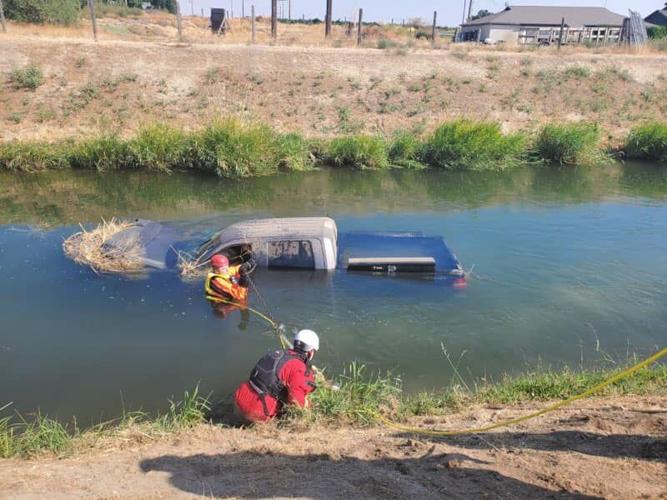 Driver arrested for DUI after truck plunges into canal | Crime ...