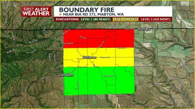 Evacuation notices lifted for grass fire southwest of Mabton | News ...