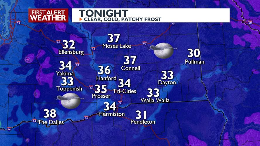 Dry and Warmer Weather Expected Through Friday with Slight Temperature ...
