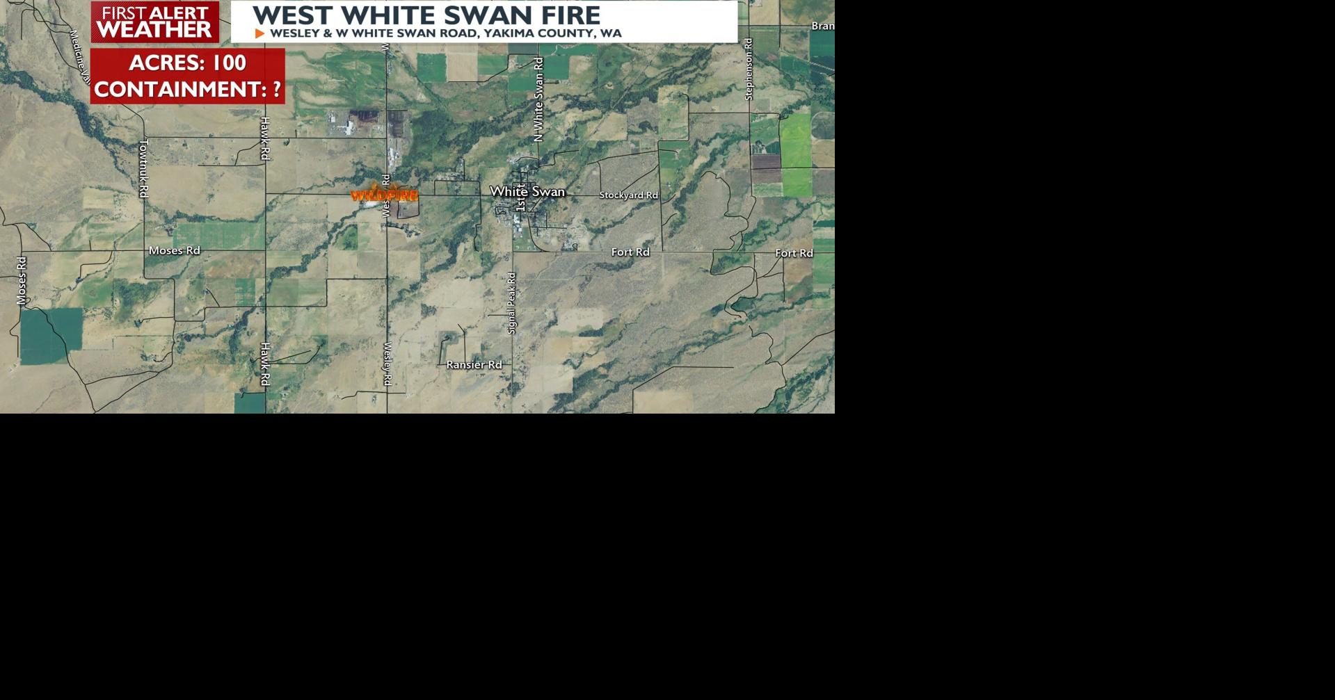 West White Swan Fire prompting Level 3 (GO NOW!) evacuations in Yakima ...