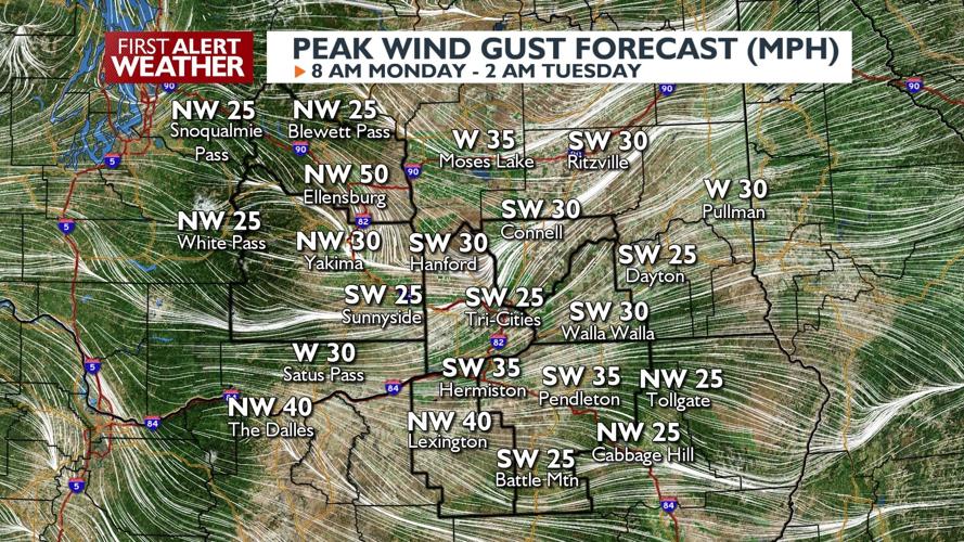 Hot with a critical fire risk Monday, watching Tuesday closely | News ...