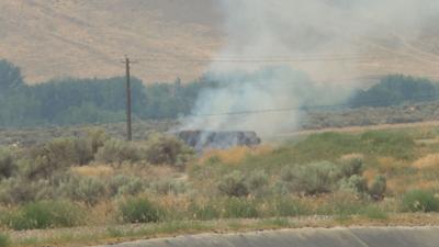 Haystack fire in Benton County expected to smolder for days | News ...