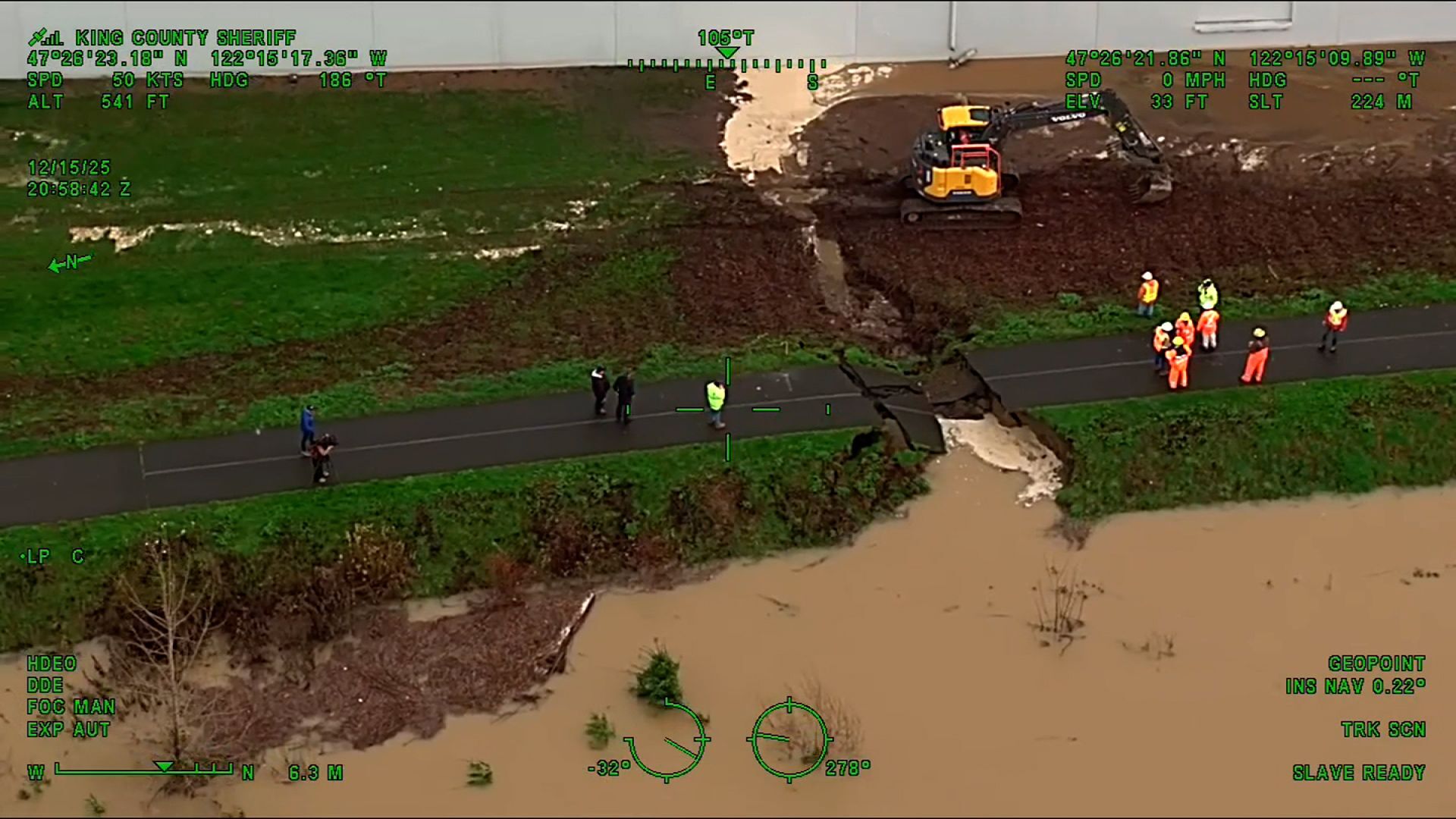 Second levee fails in Washington, forcing more evacuations, as ...