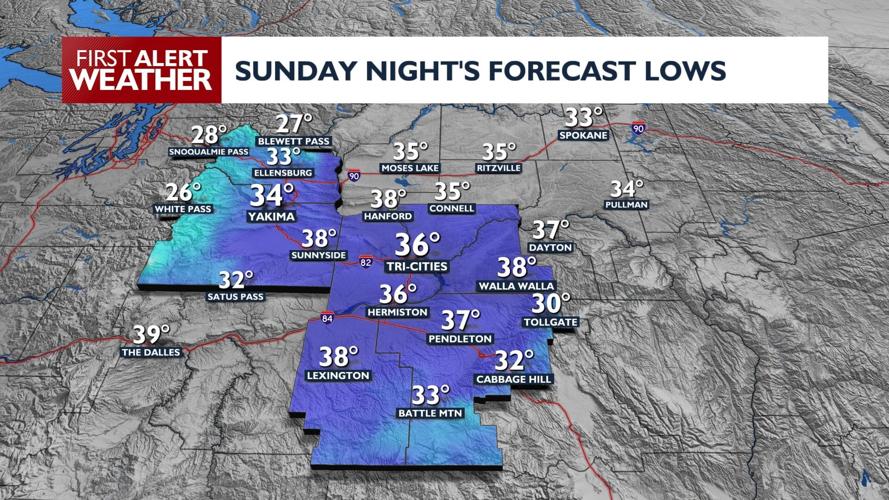 Mild Temperatures and Flood Watch Continue for Sunday Weather Forecast ...