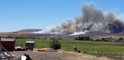 2 injured while containing fire east of Kittitas; long power outage ...