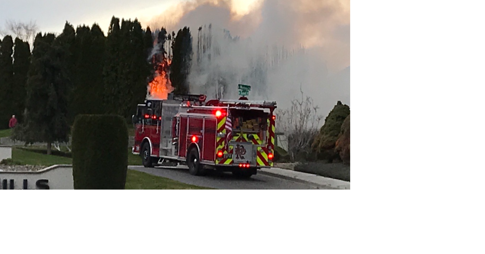 Firefighters working to put out fire on North Montana Street in ...