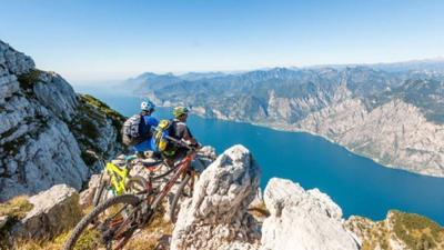 Cycle path floats above Lake Garda in Italy | Lifestyle ...
