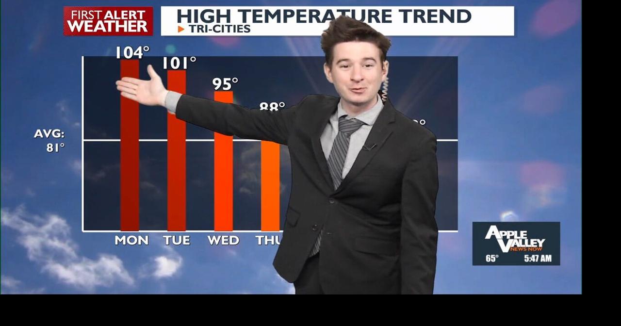 Dangerous heat Monday, dangerous fire weather Tuesday through Thursday ...