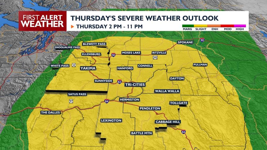 Moderate Heat Risk Expected Thursday with Widespread Thunderstorms and ...