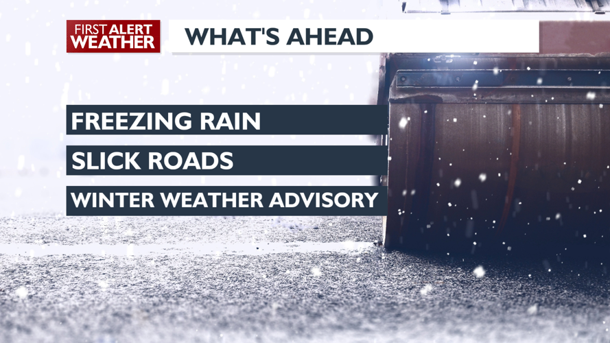 Monday Weather Forecast: Overnight rain leaves roads slick! Drive ...