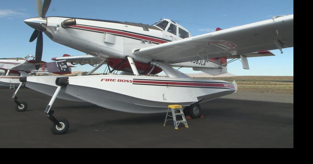 Fire Boss Aircraft combats wildfires from Richland Airport with ...
