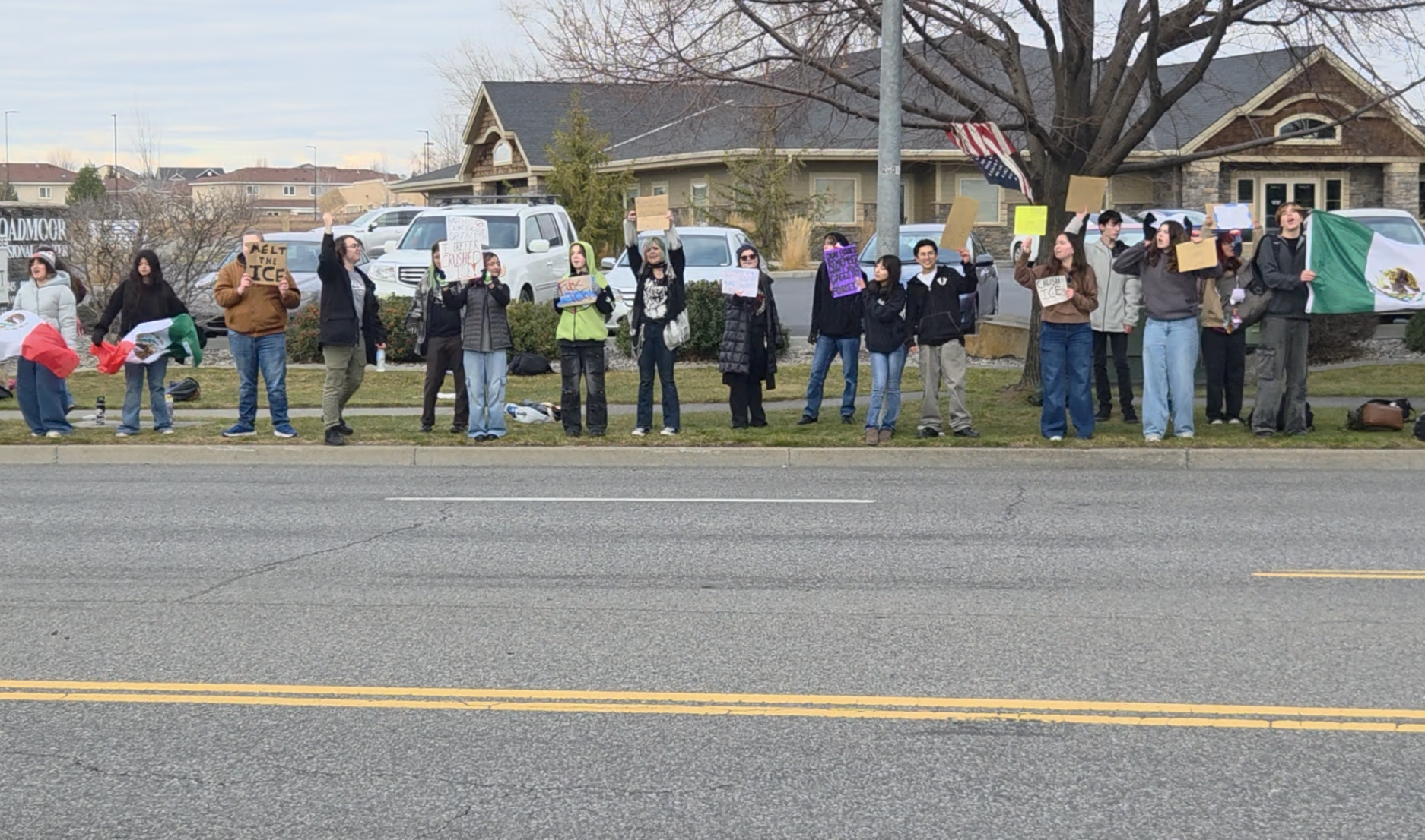Delta High School students stage walkout to protest ICE actions | News ...