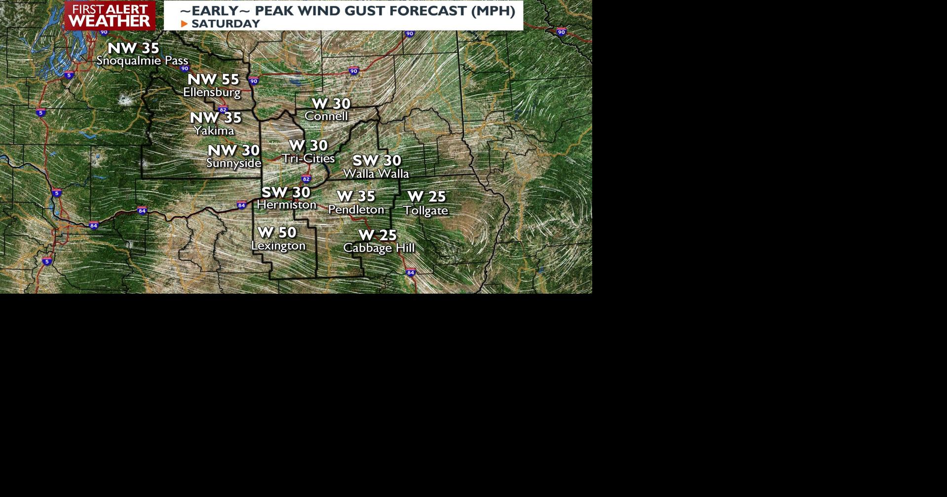 Cascade thunderstorms likely Thursday, strong winds looming for Saturday | News ...