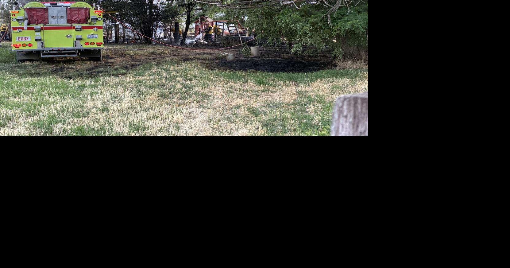 Game Farm Road fire (2).JPG | | applevalleynewsnow.com