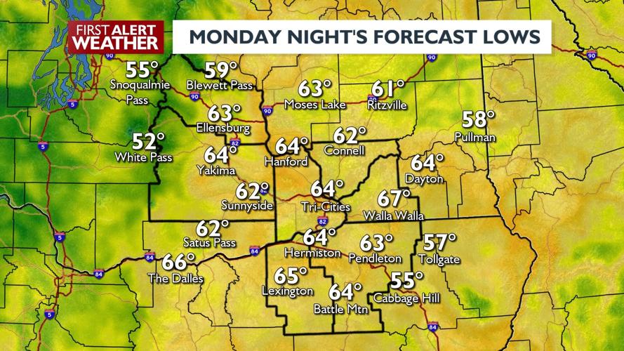 Hot Monday, dangerous heat and fire weather Tuesday | News ...