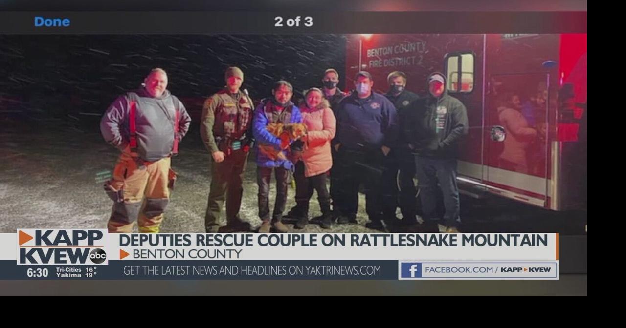 2 people and their dog rescued from Rattlesnake Mountain in freezing ...