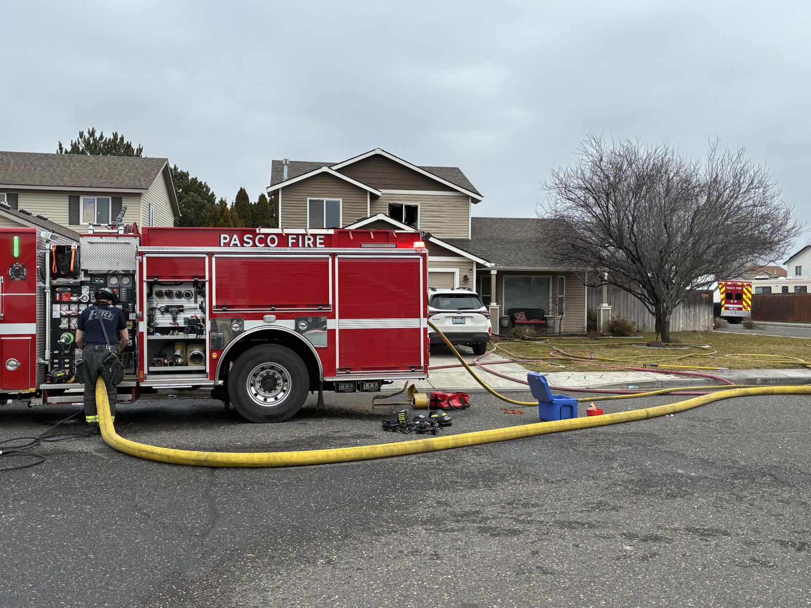 Pasco house fire forces residents to evacuate, injures one resident ...