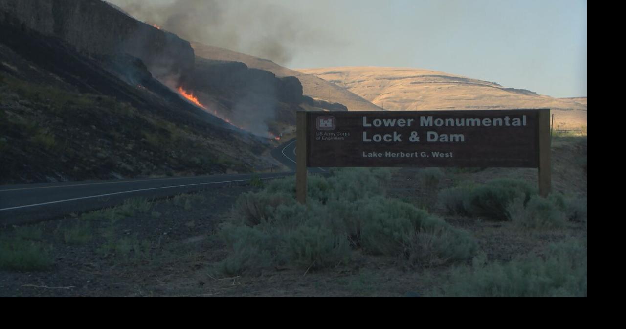 800 acres burned in Franklin County near Lower Monumental Dam, fire out ...