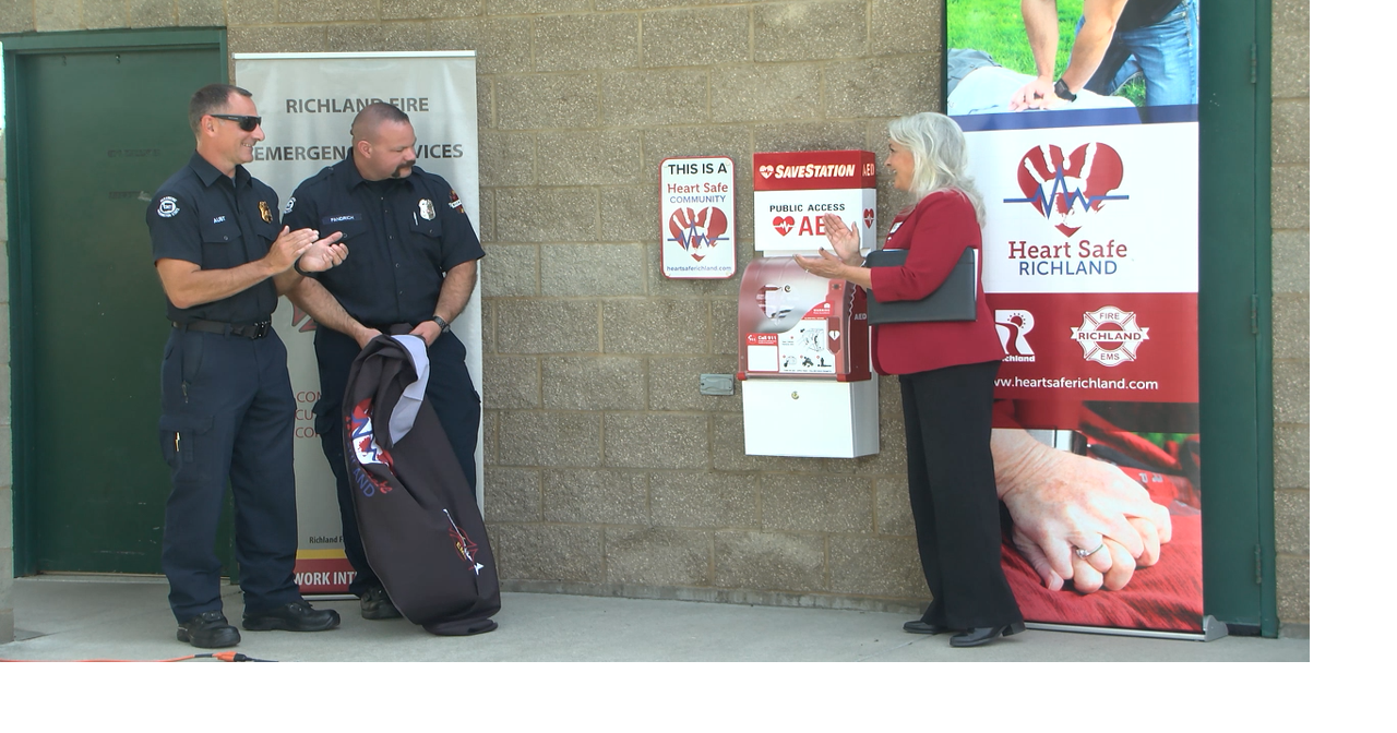 Richland installs its seventh life-saving AED station in the city ...