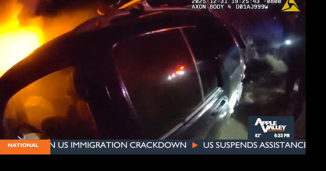 Woman rescued from burning car by Walla Walla law enforcement | Video ...