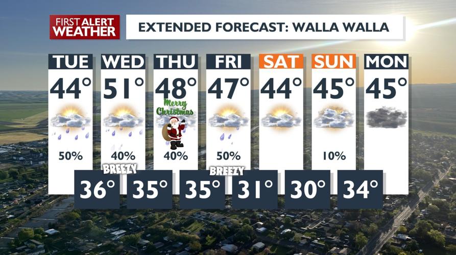 Active Weather Pattern Bringing Rain and Snow for Christmas Week in the ...