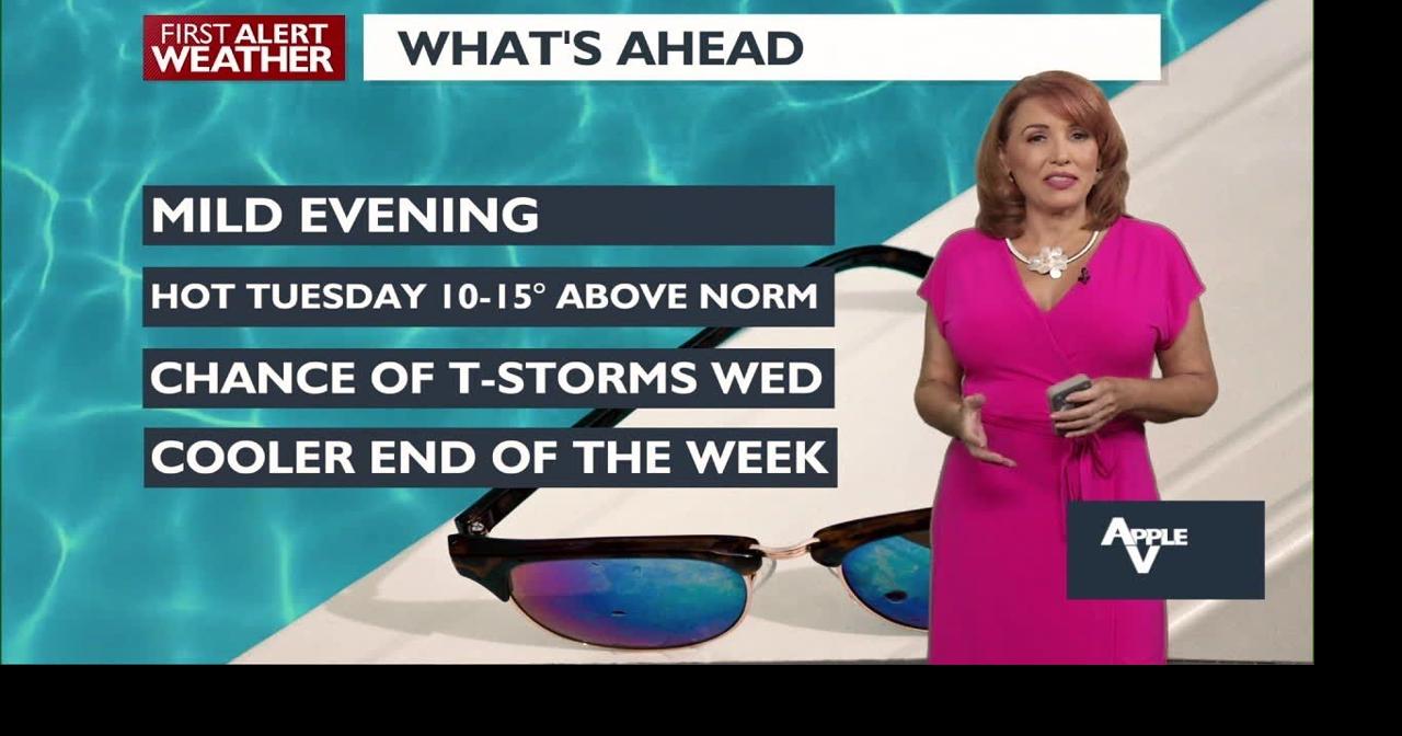 Warm Weather Alert: Highs Soaring Into Lower to Mid-90s Expected on ...