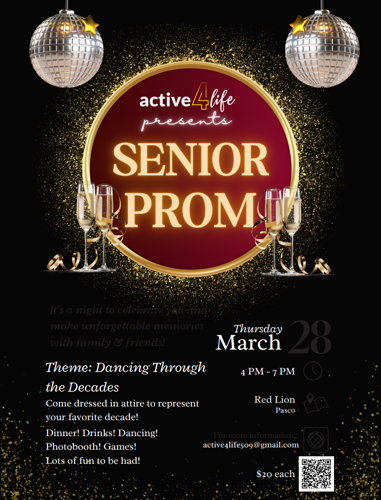Active4Life hosting 2nd annual "senior" prom, "Dancing Through the Decades" | News ...