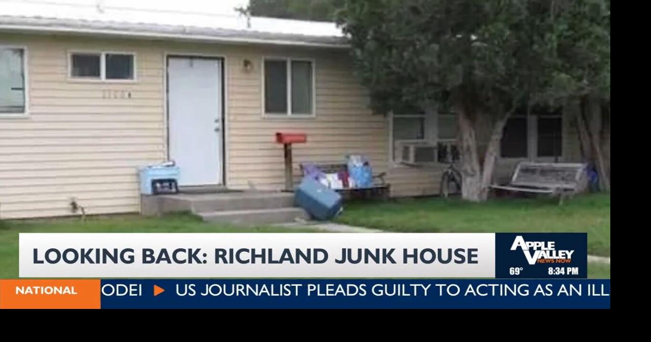 24 hours later: Richland 'junk house' fire on Pullen St | Video ...