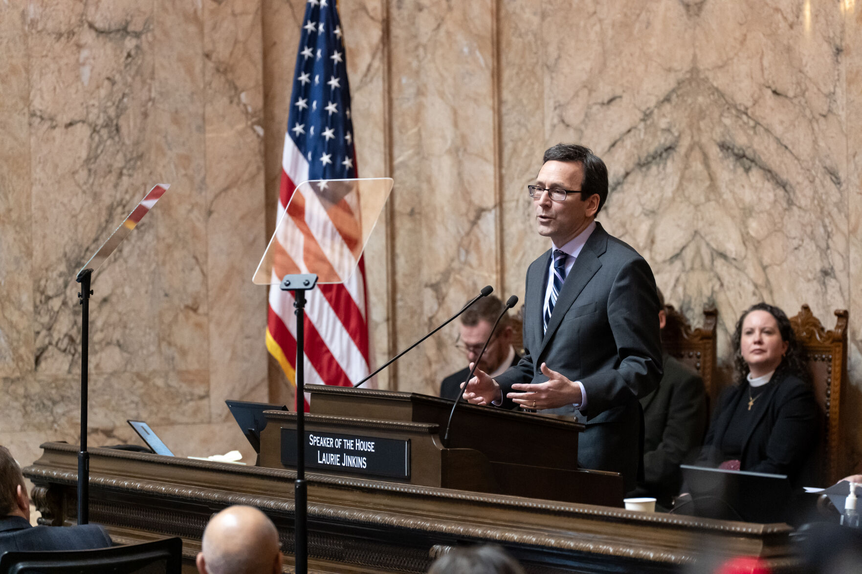 Washington Governor Bob Ferguson addresses housing, infrastructure in ...