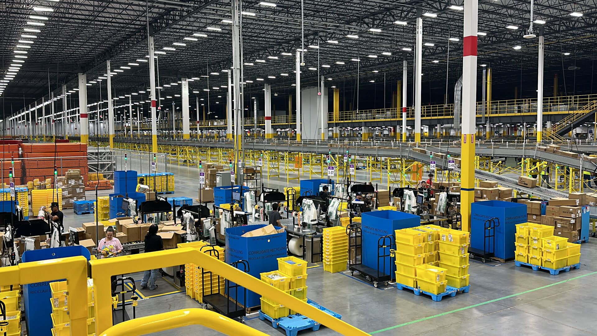 Amazon unveils PSC2, the new Inbound Cross Dock facility in Pasco ...