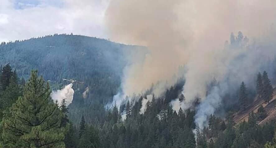 Monday wildfire watch: Schneider Springs, Windy Pass, Moe Canyon Fire ...