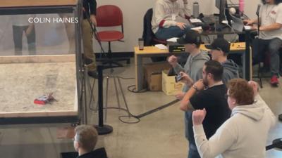 Hermiston High School students crush first combat robotics competition ...