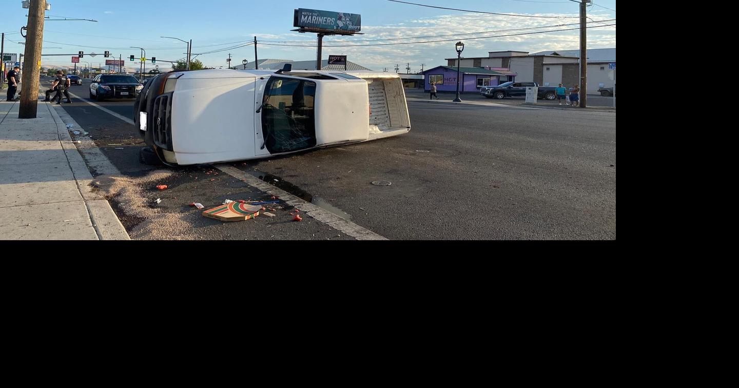 Yakima driver wasn’t paying attention to the road, rolled pickup ...