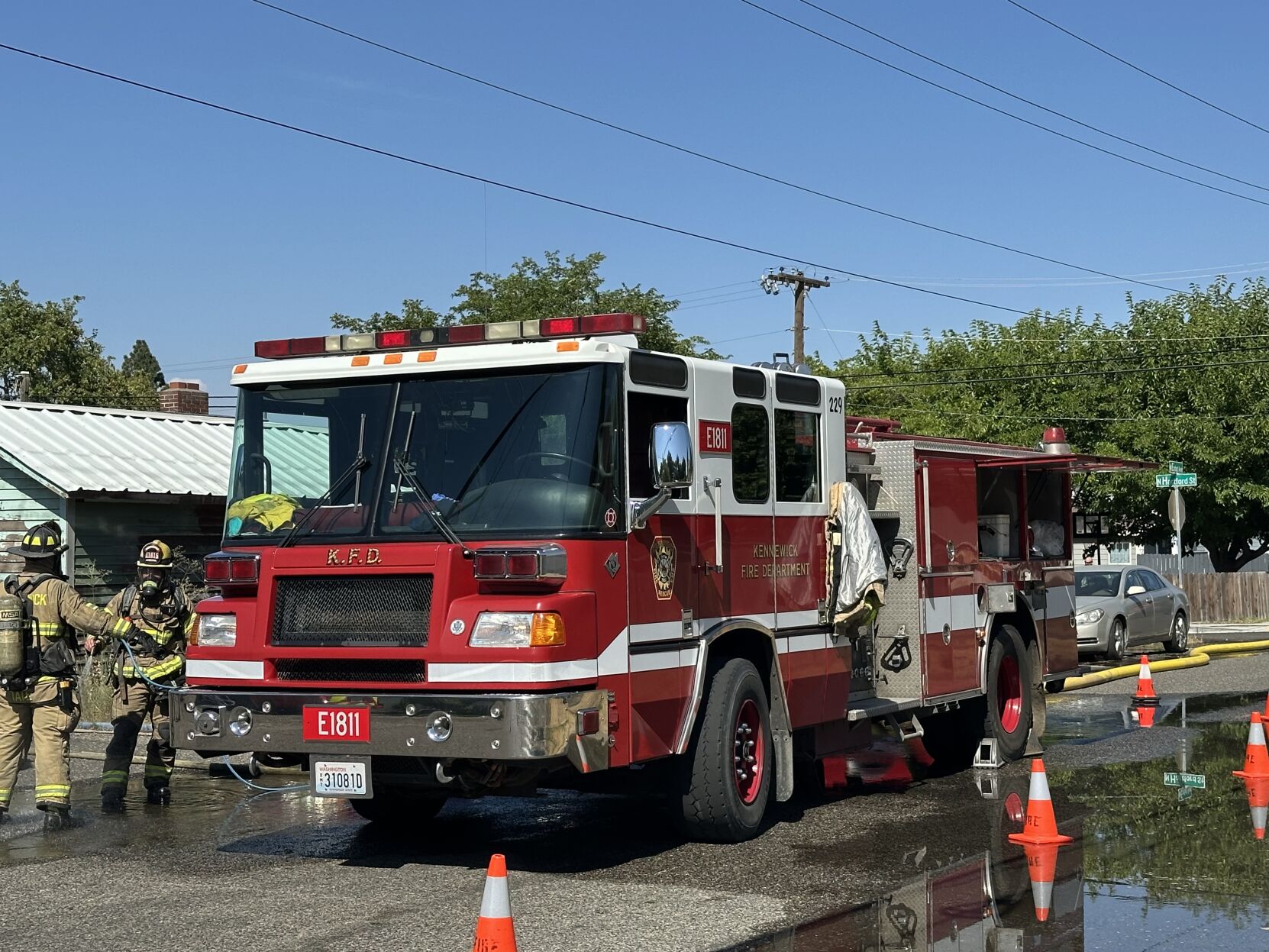 Kennewick firefighters encouraging fire extinguisher use after RV fire ...