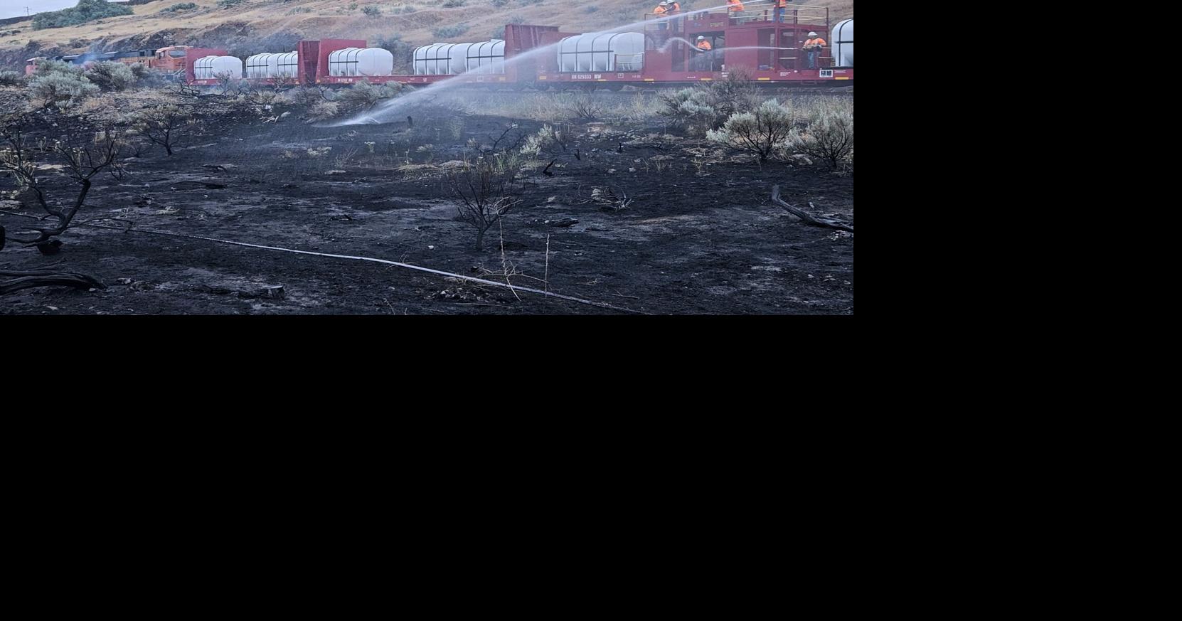 Fire crews used train tracks to get to McNary fire | News ...