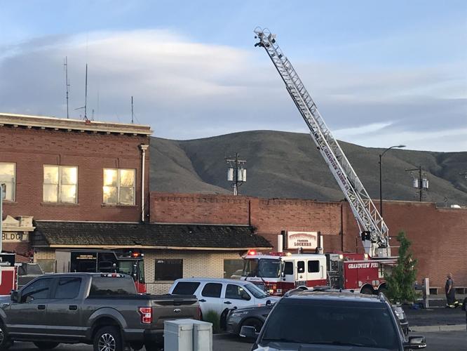 Fire damages downtown Prosser businesses and police dept. | Local News ...