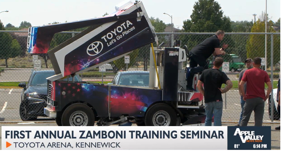 Kennewick's Toyota Center hosts first Zamboni Training and Service ...