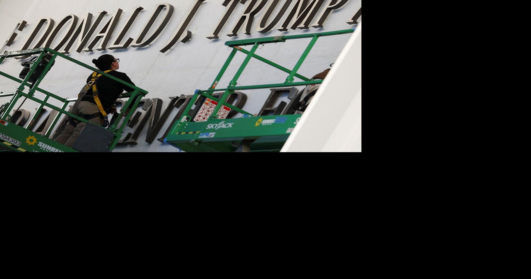 Trump's name poised to be removed from Kennedy Center after court ...