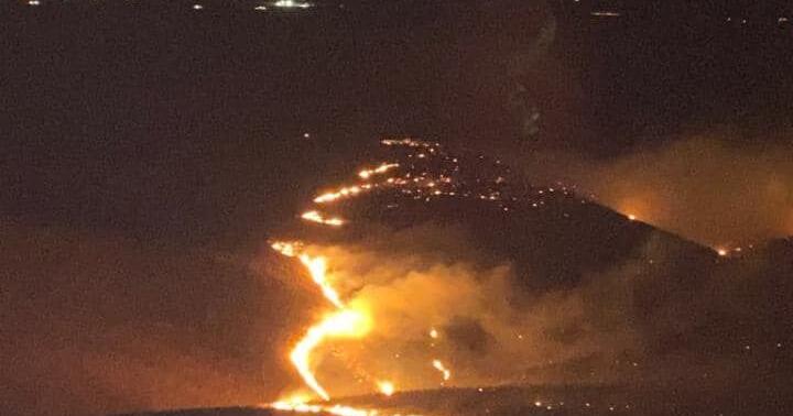 Saddle Mountain Fire grows to nearly 6,000 acres in Grant County | Top ...