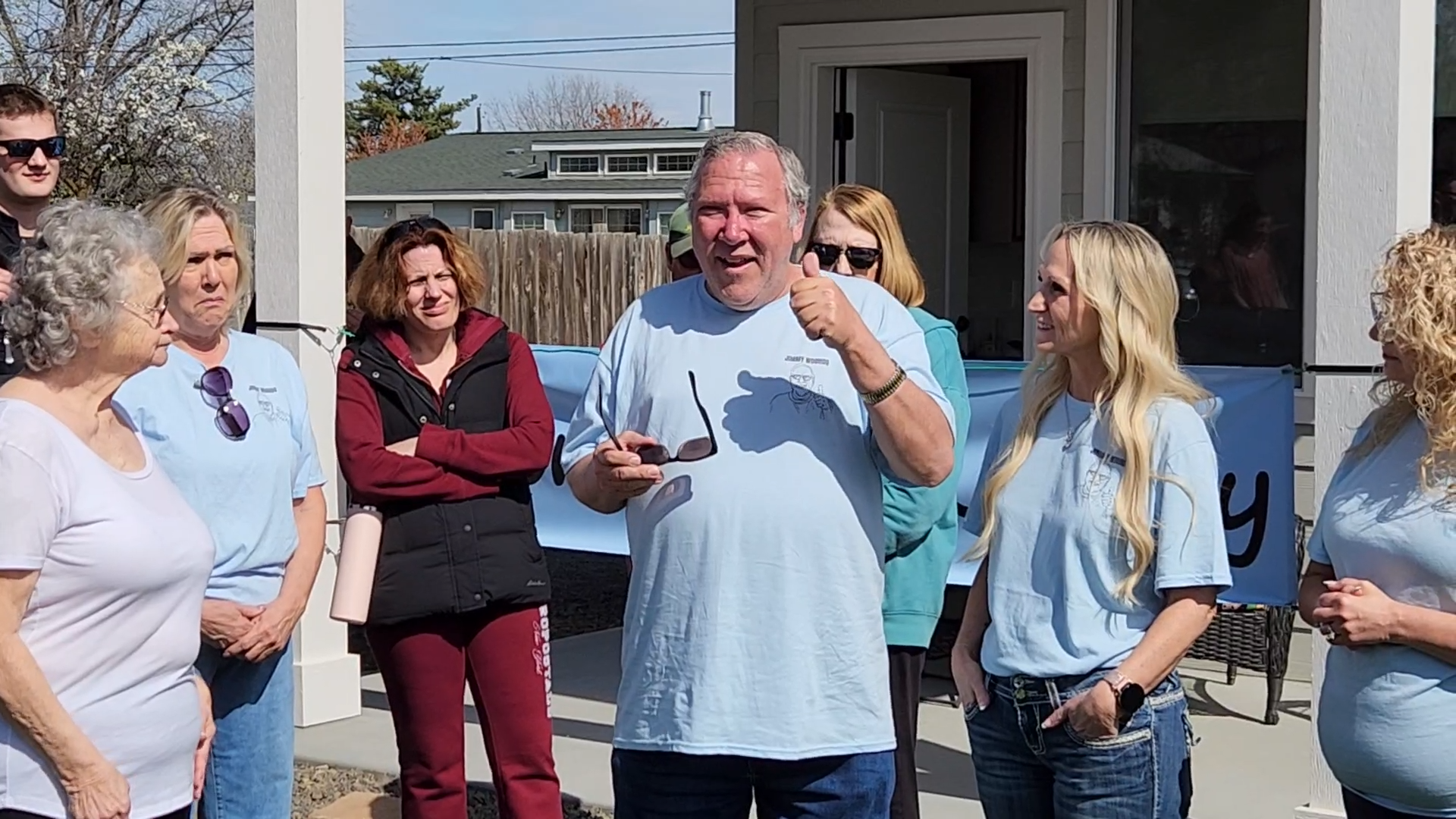 Community rallies to build new home for beloved volunteer Jimmy "Woohoo ...