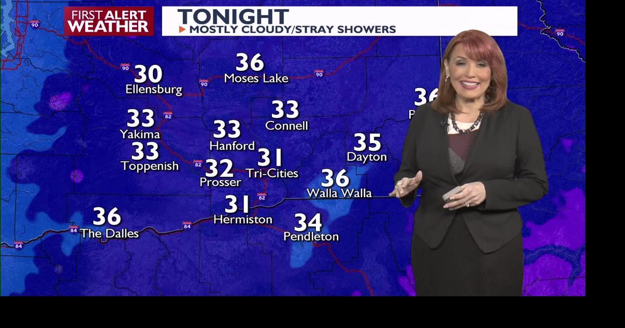 Weak weather systems bring light precipitation and slight temperature ...
