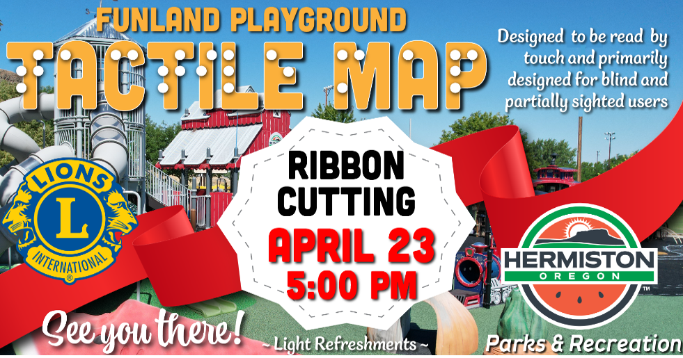 Tactile map for visually impaired to be unveiled at Funland Playground ...