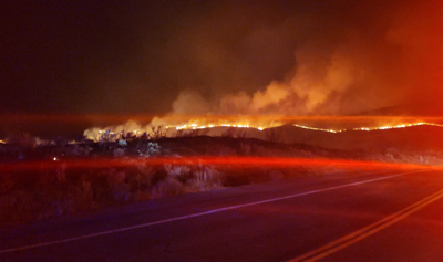 Big Horn Fire near Bickleton at 21% containment, fire burning along ...