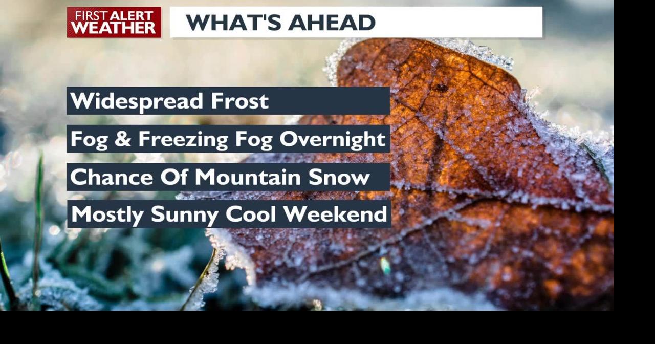 Chilly Weekend Ahead: Partly Sunny Skies and Frosty Mornings in ...