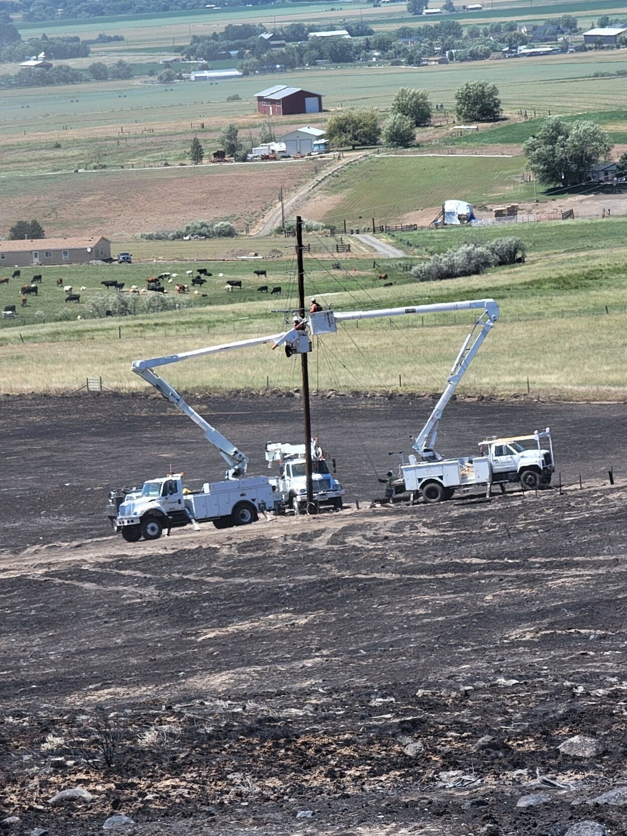 Kittitas power could be restored 7 p.m. Monday following Sunday fire ...