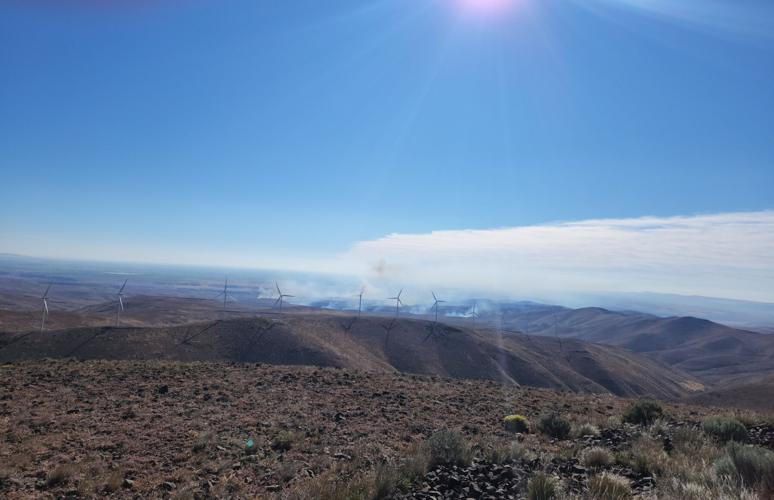 The Vantage Highway & Cow Canyon wildfires are almost completely ...