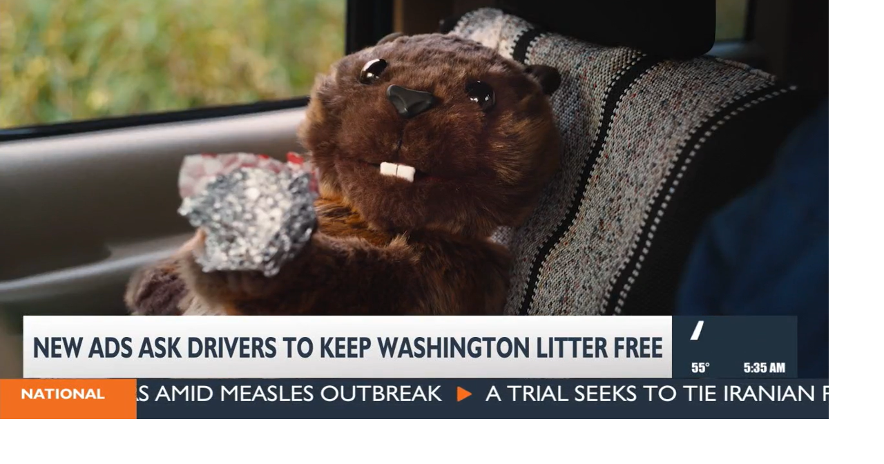 Washington launches litter campaign featuring puppet marmot as ‘guilty ...