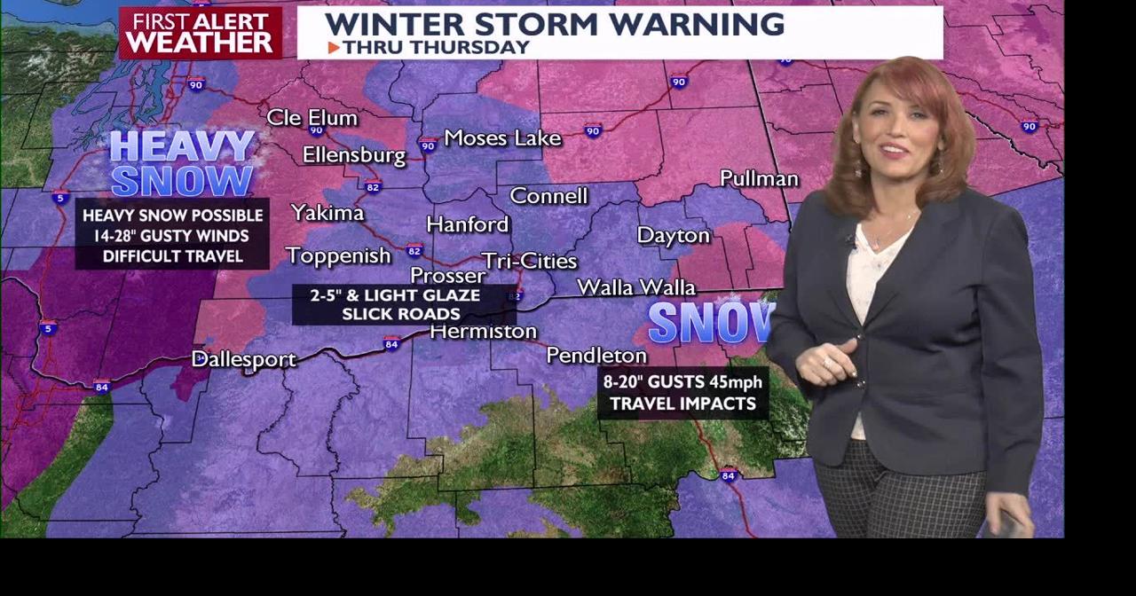 Winter storm to bring heavy snowfall and freezing rain across Oregon ...