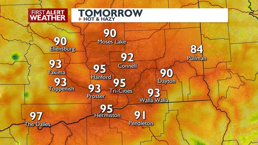 A Hot and Hazy Week Ahead...Fire Danger Remains High | Weather ...