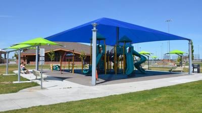 Playground at Southridge sports complex gets new shade canopy | News ...